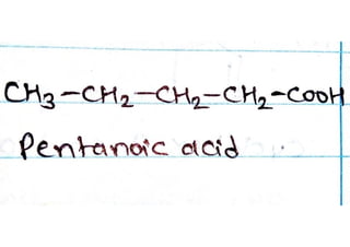 Pentanoic acid | PDF | Chemistry | Science
