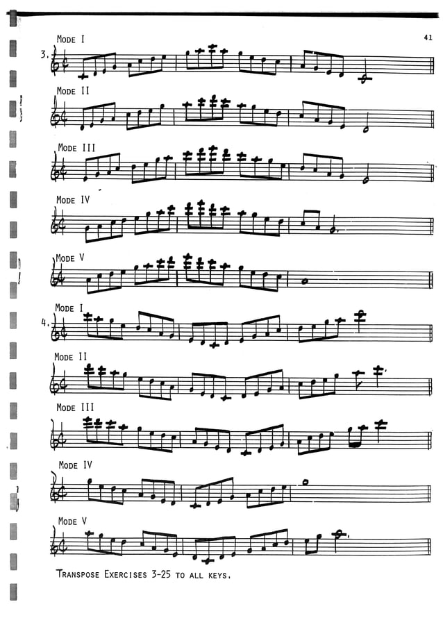 Pentatonic scales for jazz improvisation | PDF