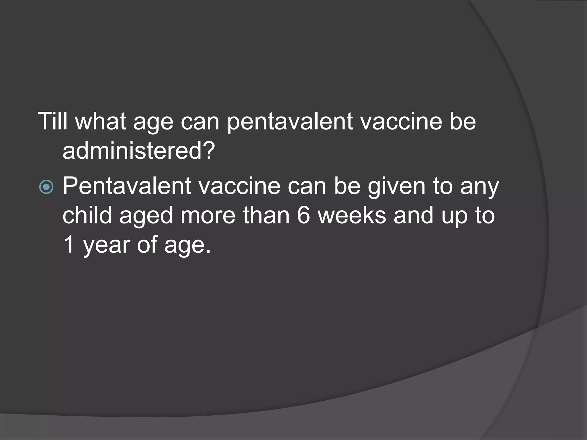 Pentavalent | PPTX