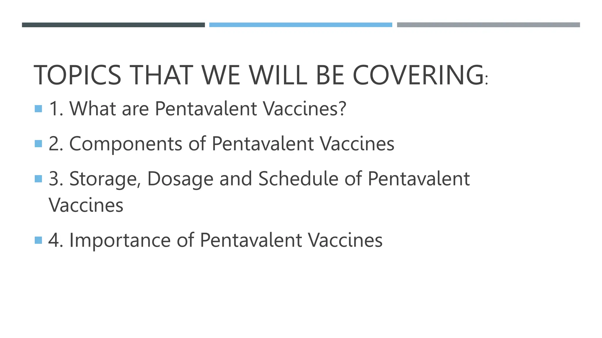 Pentavalent vaccine PSM | PPTX | Infectious Diseases | Diseases and ...