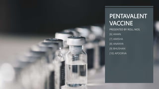 Pentavalent vaccine PSM | PPTX