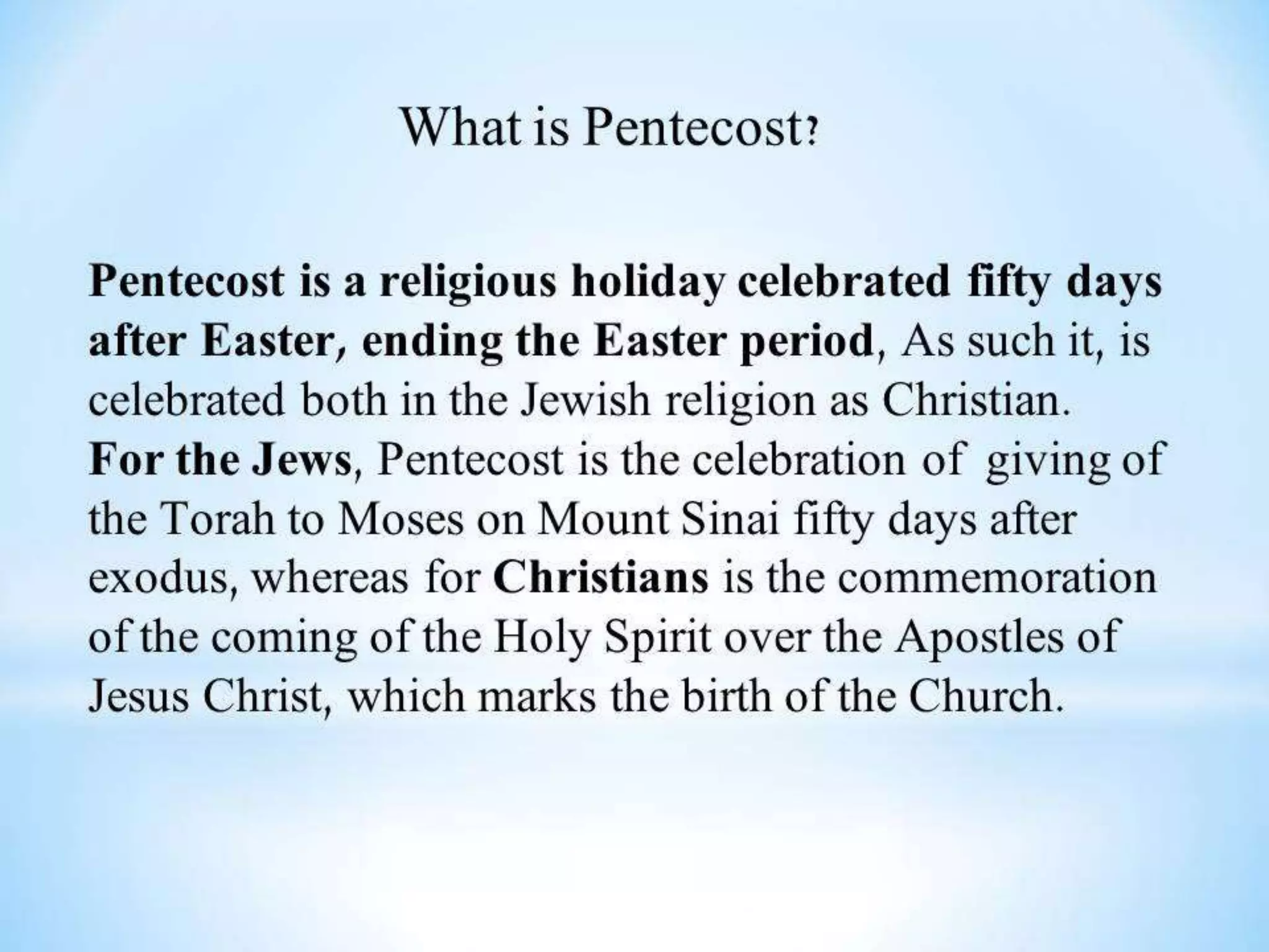 Pentecost | PPTX