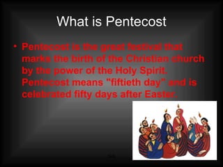 Pentecost Christian Belief | PPT