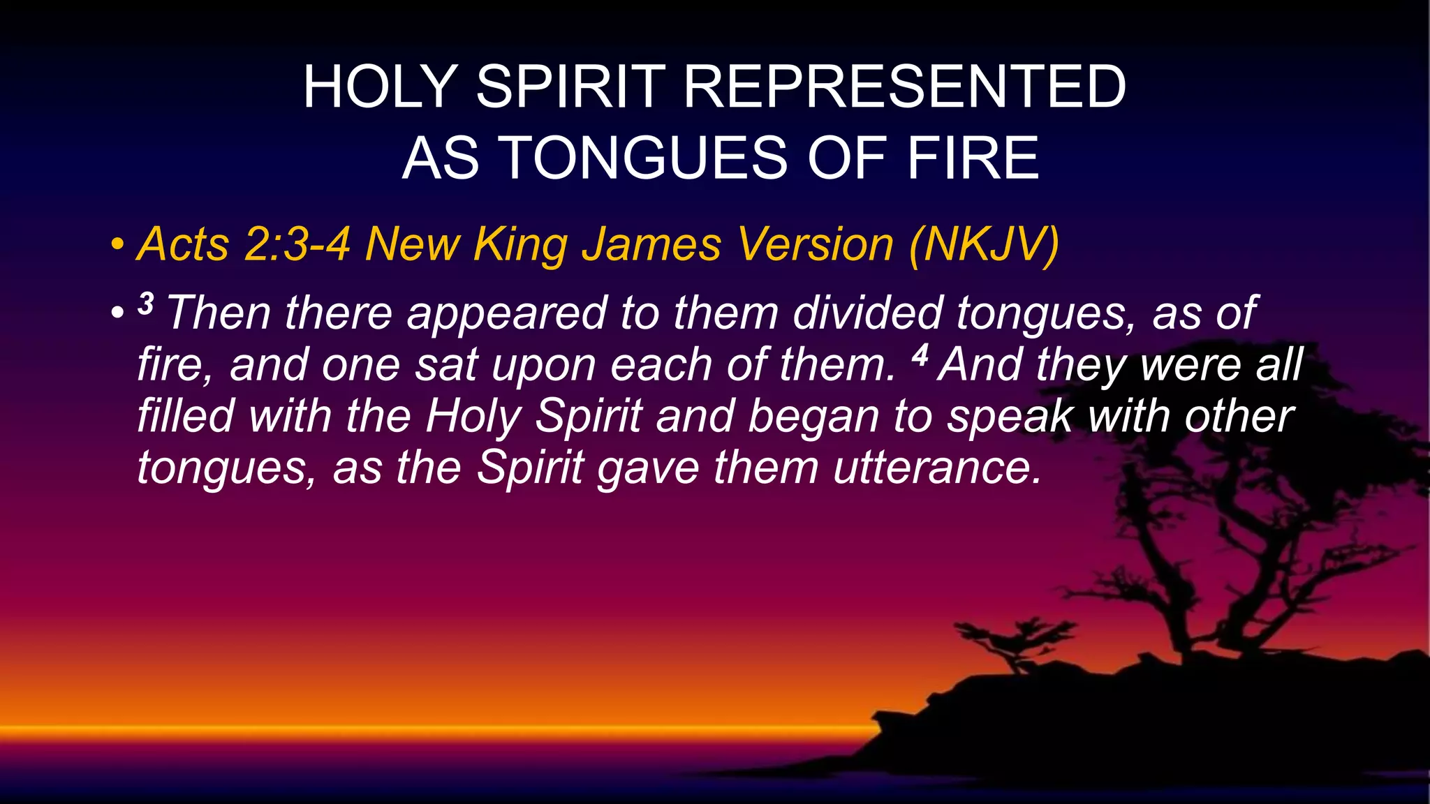 Pentecost baptism of the holy spirit. | PPTX