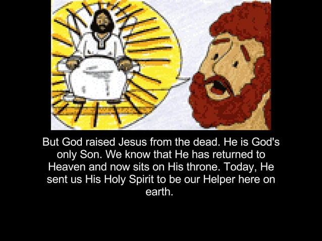 To Kids on the Acts 2 Sharing of Jesus | PPT