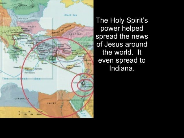 To Kids on the Acts 2 Sharing of Jesus | PPT