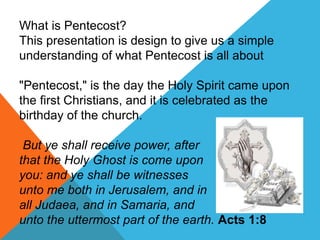 Pentecost 101 | PPT