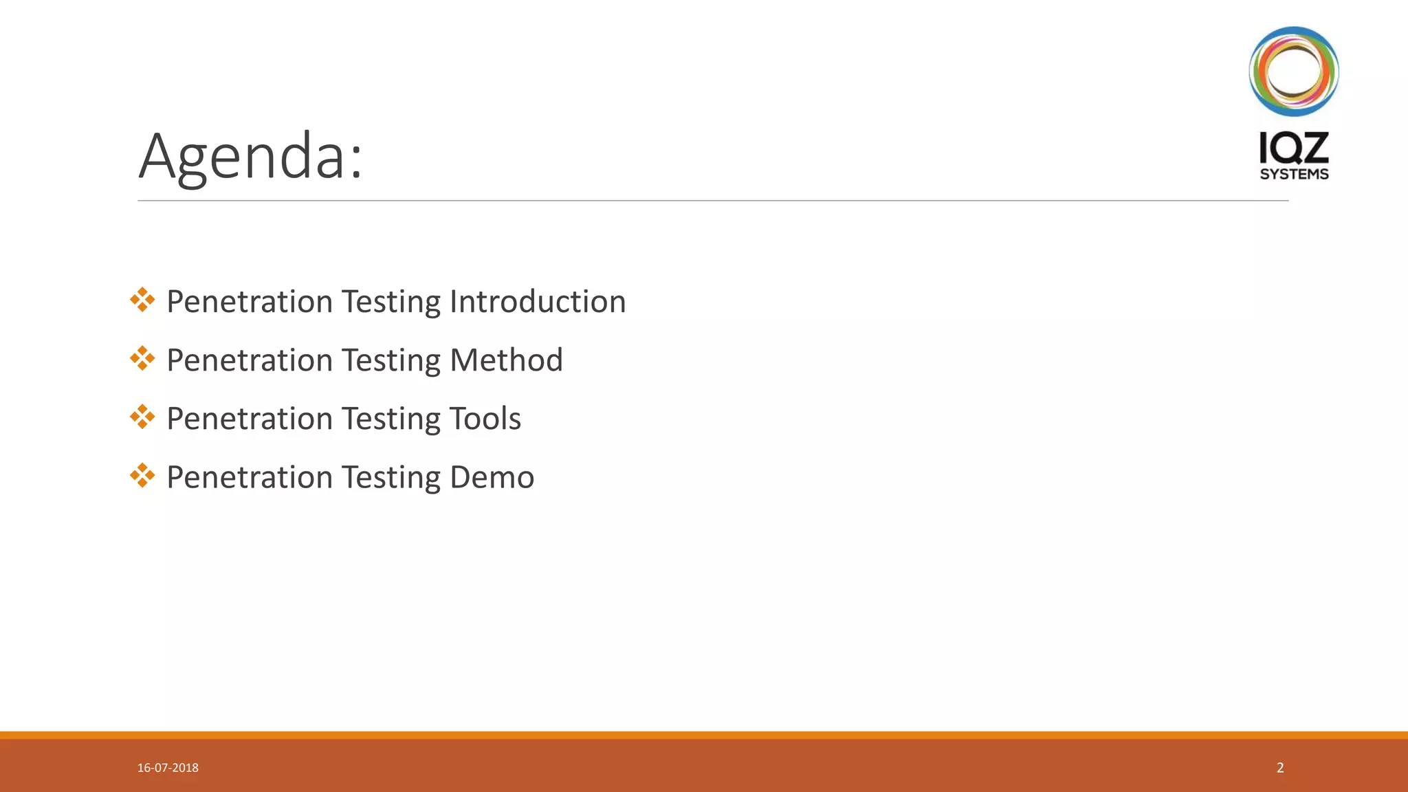 Web Application Penetration Testing Ppt