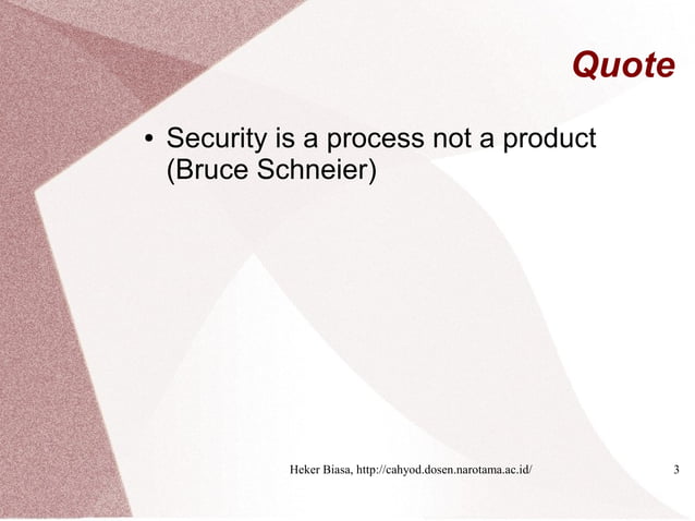 Pen test methodology | ODP | Information and Network Security | Computing