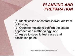 Pen test methodology | ODP