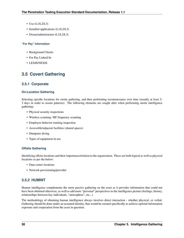 Pentest standard | PDF