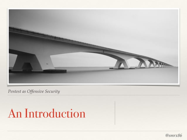 Pentest an introduction | PDF