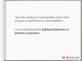 Pentester's Mindset! - Ravikumar Paghdal | PDF