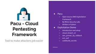 Penetration Testing AWS | PPT