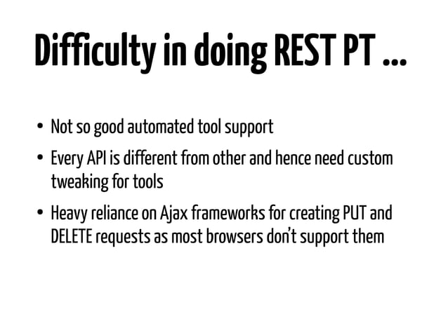 Pentesting RESTful webservices | PPT