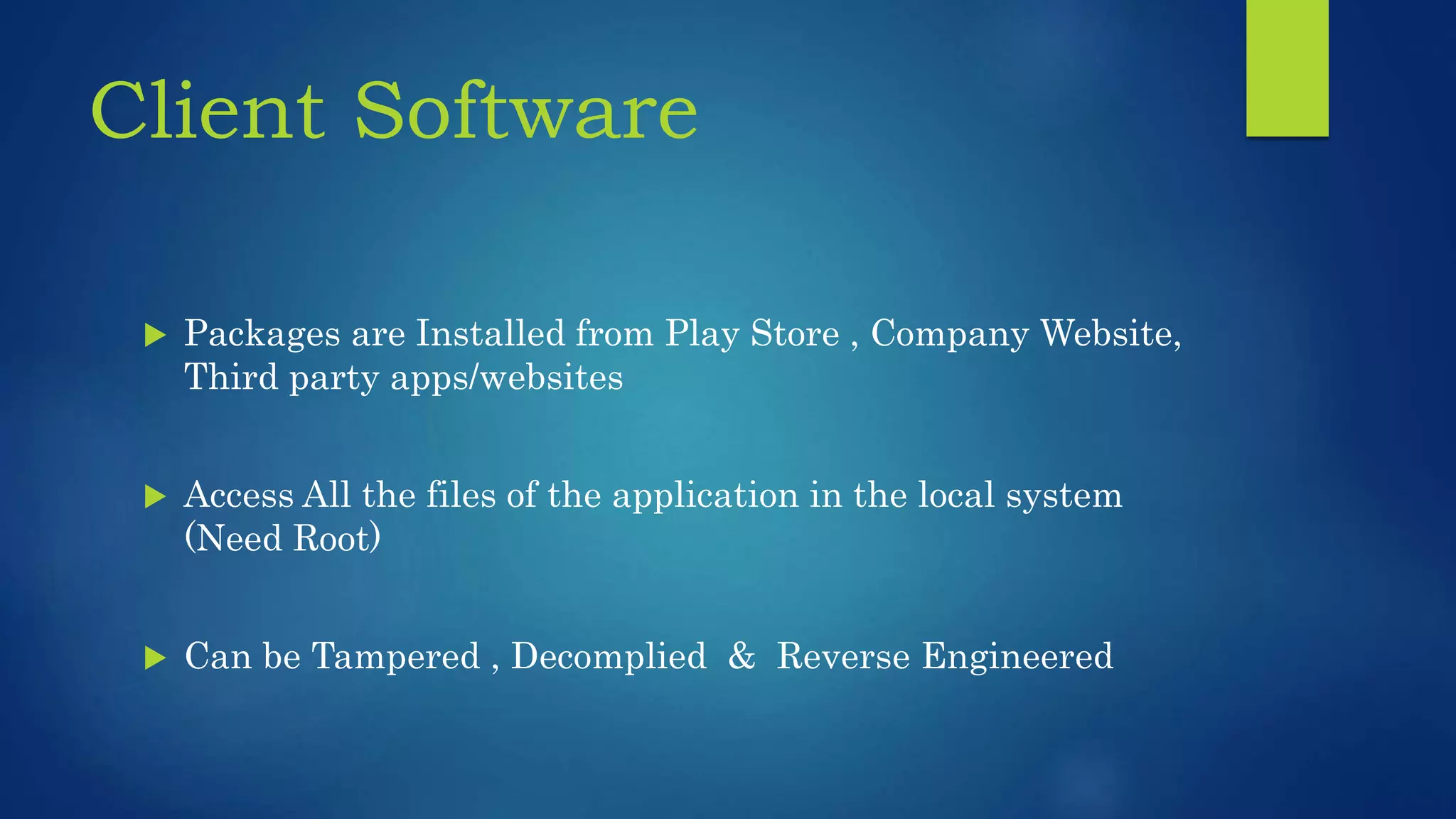 Pentesting Android Apps | PPT