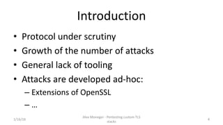 Pentesting custom TLS stacks | PPTX