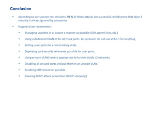 Pentesting layer 2 protocols | PPTX