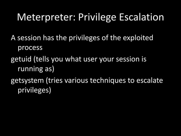 Metasploit For Penetration Testing Beginner Class Pdf