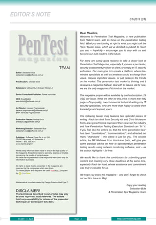 Penetration Testing Magazine | PDF