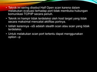Pentest, Port and Network Scanning.ppt