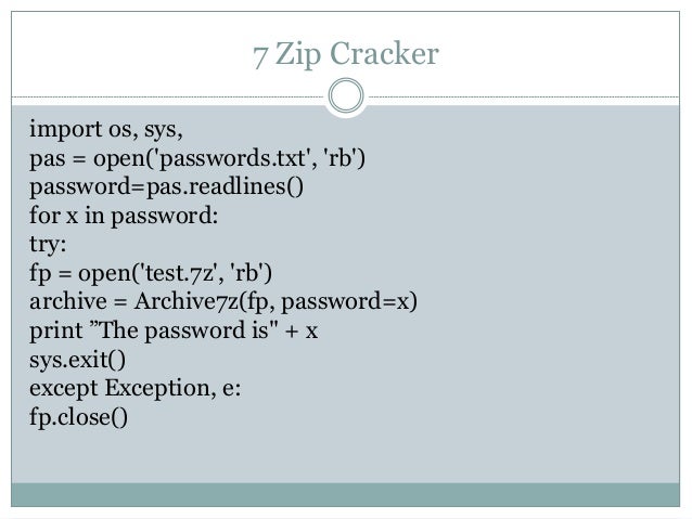 Penetration Testing Using Python
