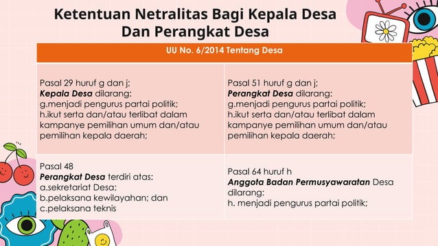 Pentingnnya Netralitas ASN, Kepala Desa, Perangkat Desa.pptx