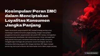 IMC: Pentingnya-Integrated-Marketing-Communication-IMC-dalam-Membangun-Loyalitas-Konsumen | PDF