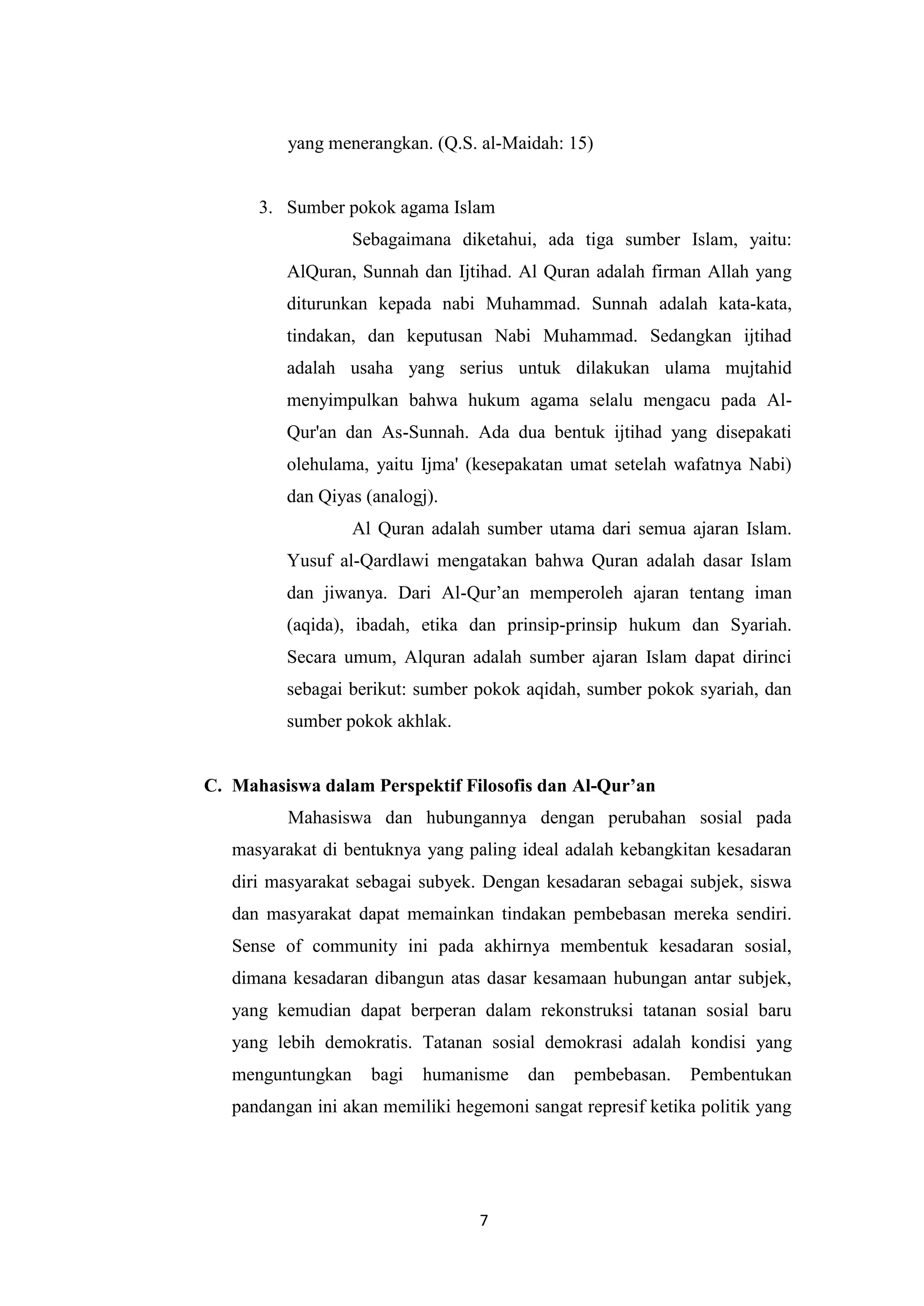 Pentingnya Al-Qur'an dalam Perspektif Mahasiswa.docx