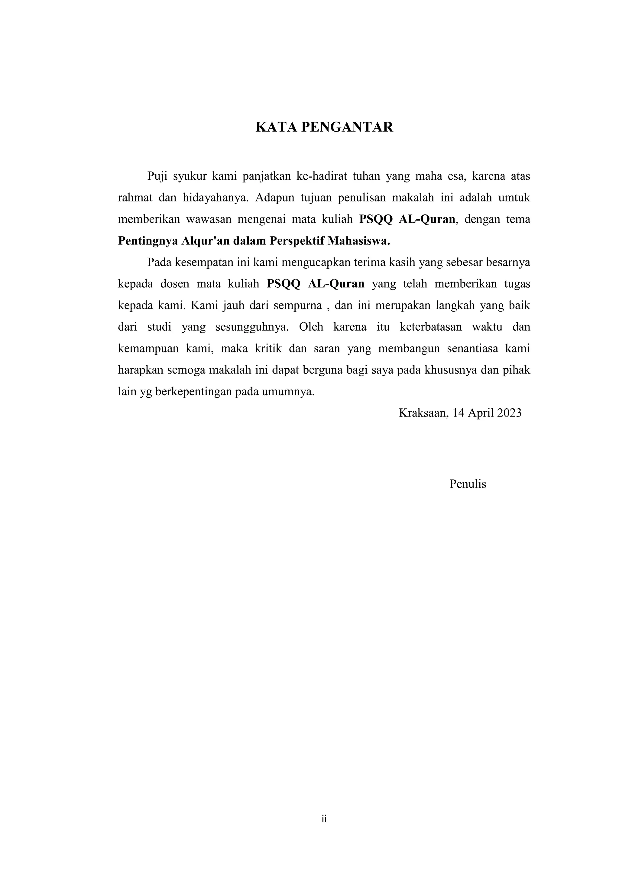 Pentingnya Al-Qur'an dalam Perspektif Mahasiswa.pdf