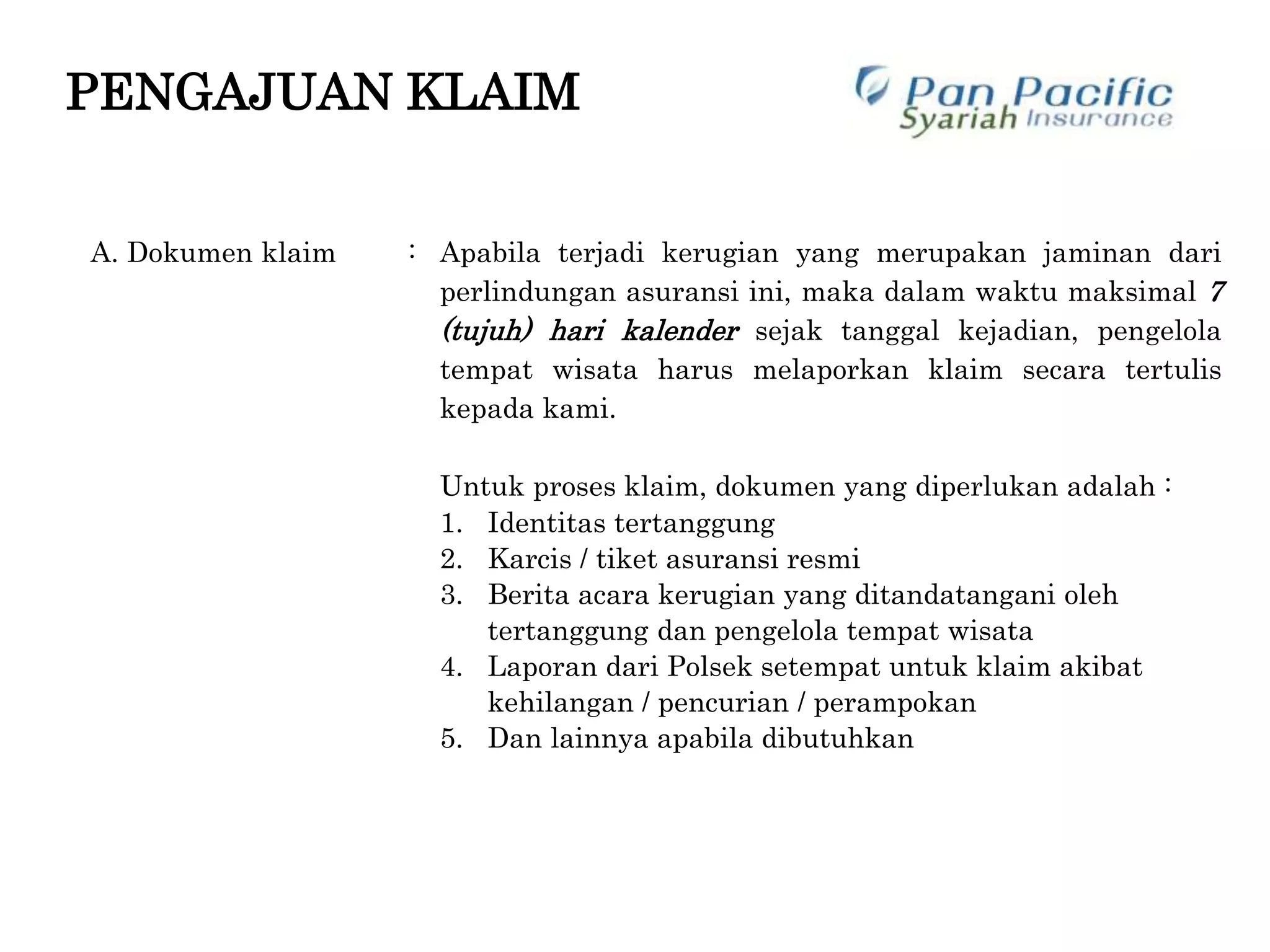 Pentingnya asuransi | PPTX