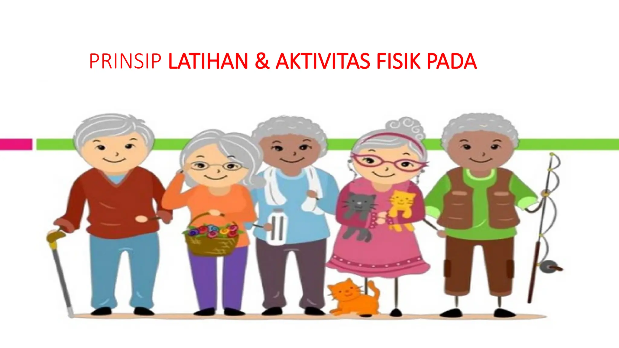 Latihan dan Aktivitas Fisik pada Lansiaa | PPTX