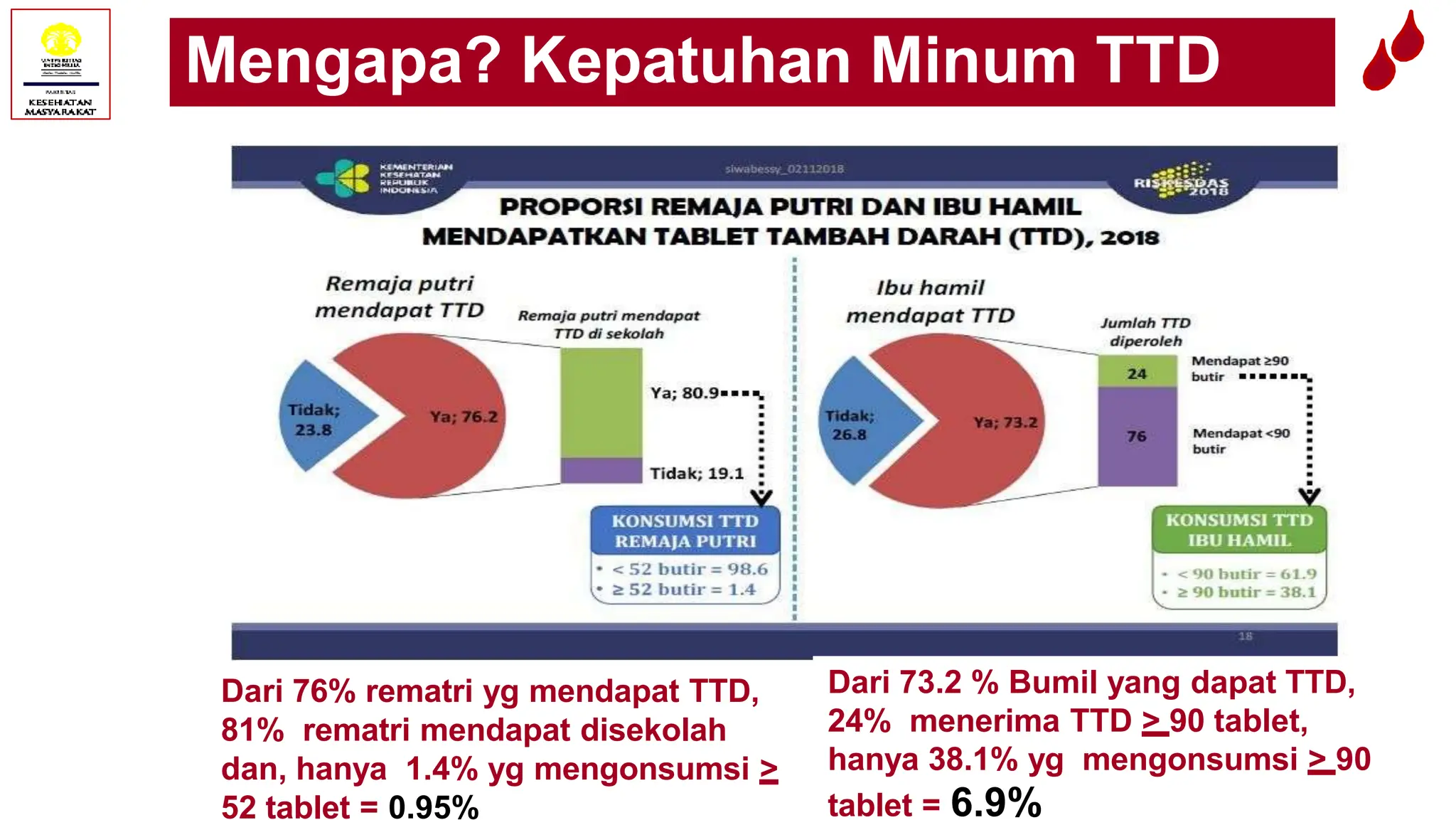 Pentingnya Penerapan Gizi Seimbang dan konsumsi TTD Pada Remaja untuk ...