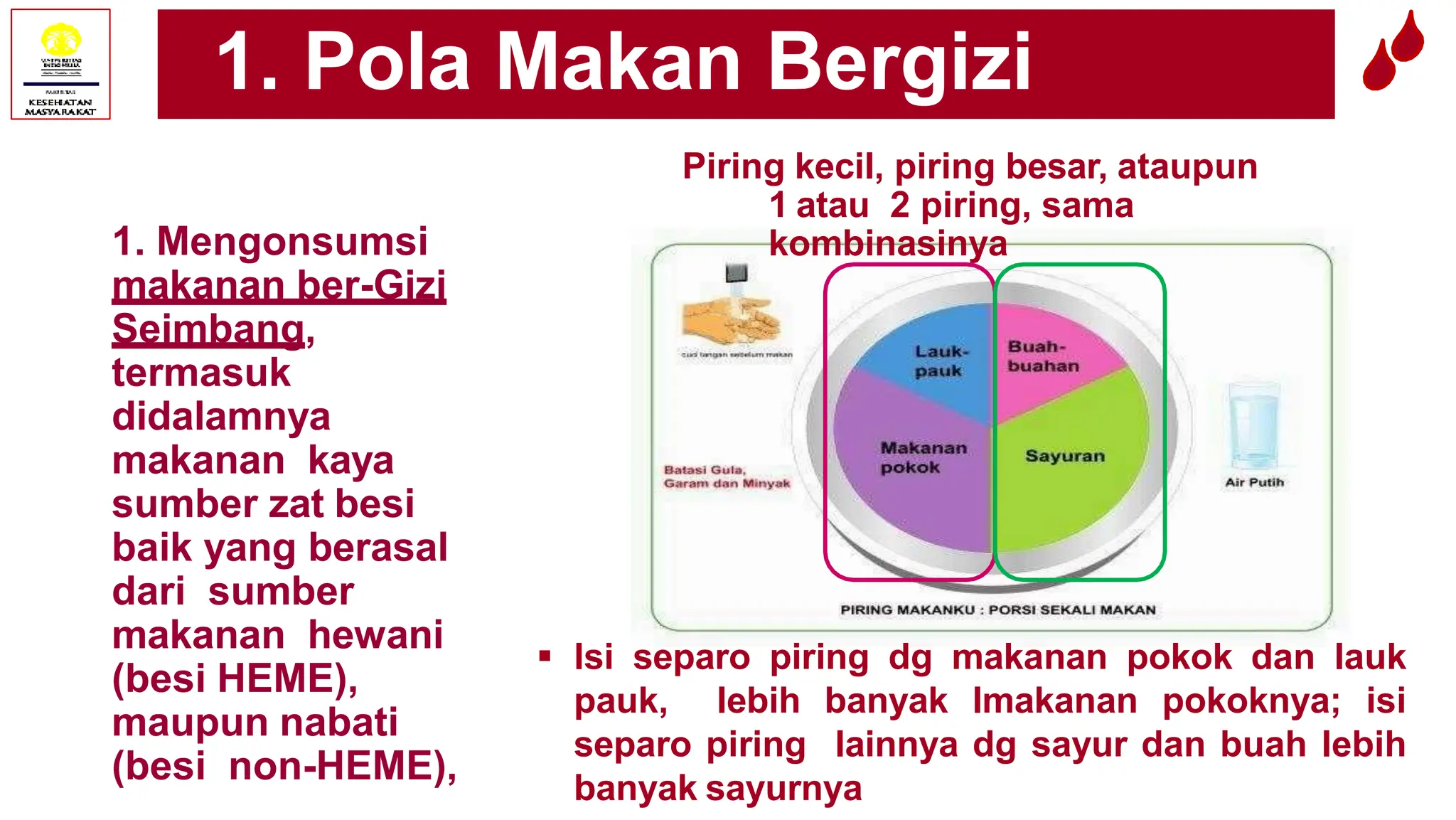 Pentingnya Penerapan Gizi Seimbang dan konsumsi TTD Pada Remaja untuk ...