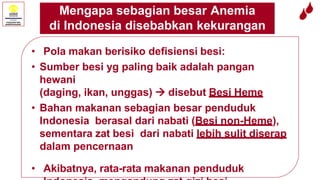 Pentingnya Penerapan Gizi Seimbang dan konsumsi TTD Pada Remaja untuk ...