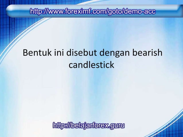 Penting! rahasia membaca candlestick chart | PPTX