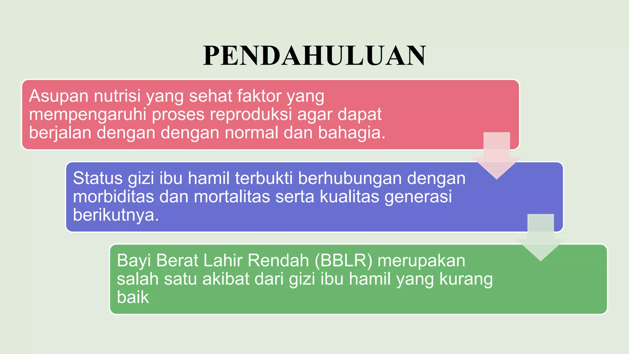Penting Status Gizi Ibu Hamil Pptpptx