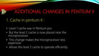 Pentium ii | PPTX