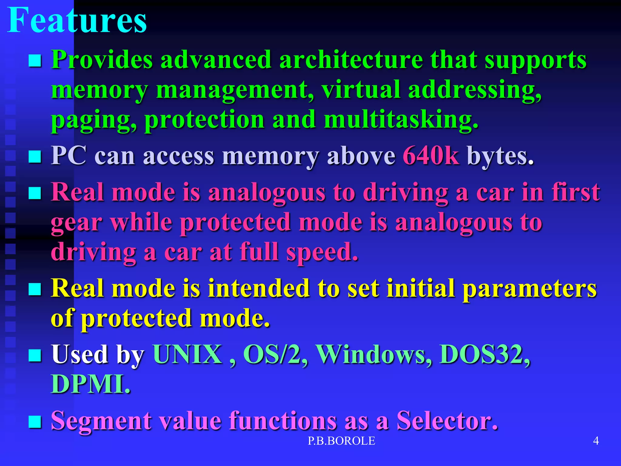 Pentium protected mode.ppt