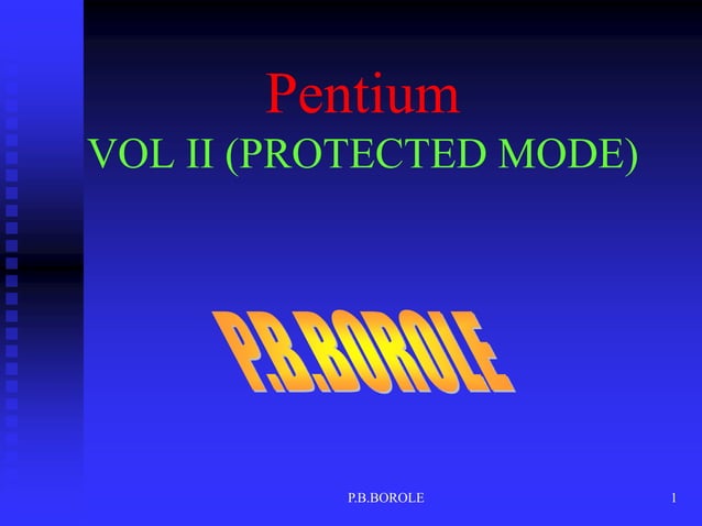 Pentium protected mode.ppt