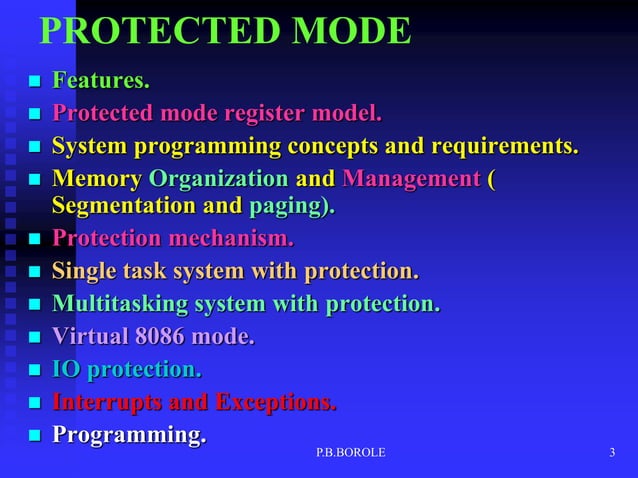 Pentium protected mode.ppt