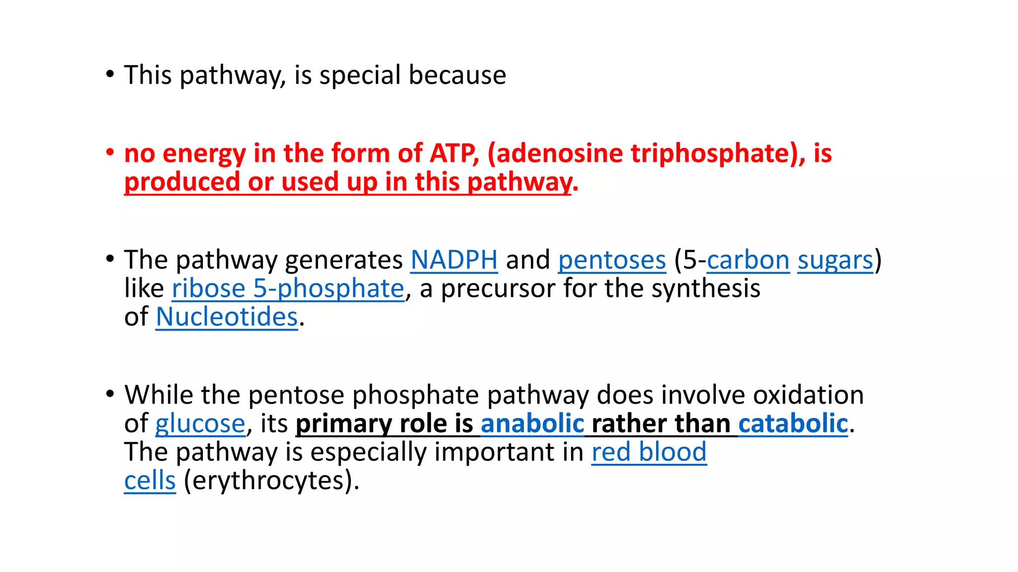 Pentose phosphate pathway | PPTX