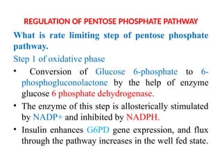 pentose phosphate pathway biochemistry topic | PPTX
