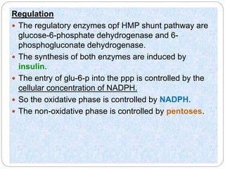 Pentose phosphate pathway,hmp shunt | PPTX