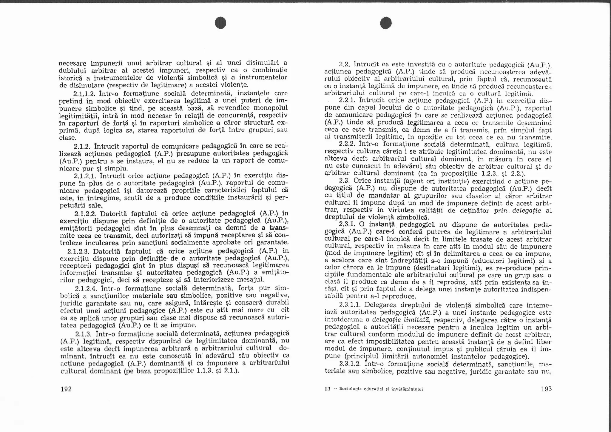 Pentru o teorie a violentei simbolice | PDF