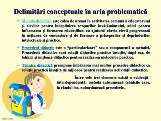 „MODALITĂŢI DE ACTIVIZARE A ELEVILOR PRIN METODE ACTIV-PARTICIPATIVE ÎN ...