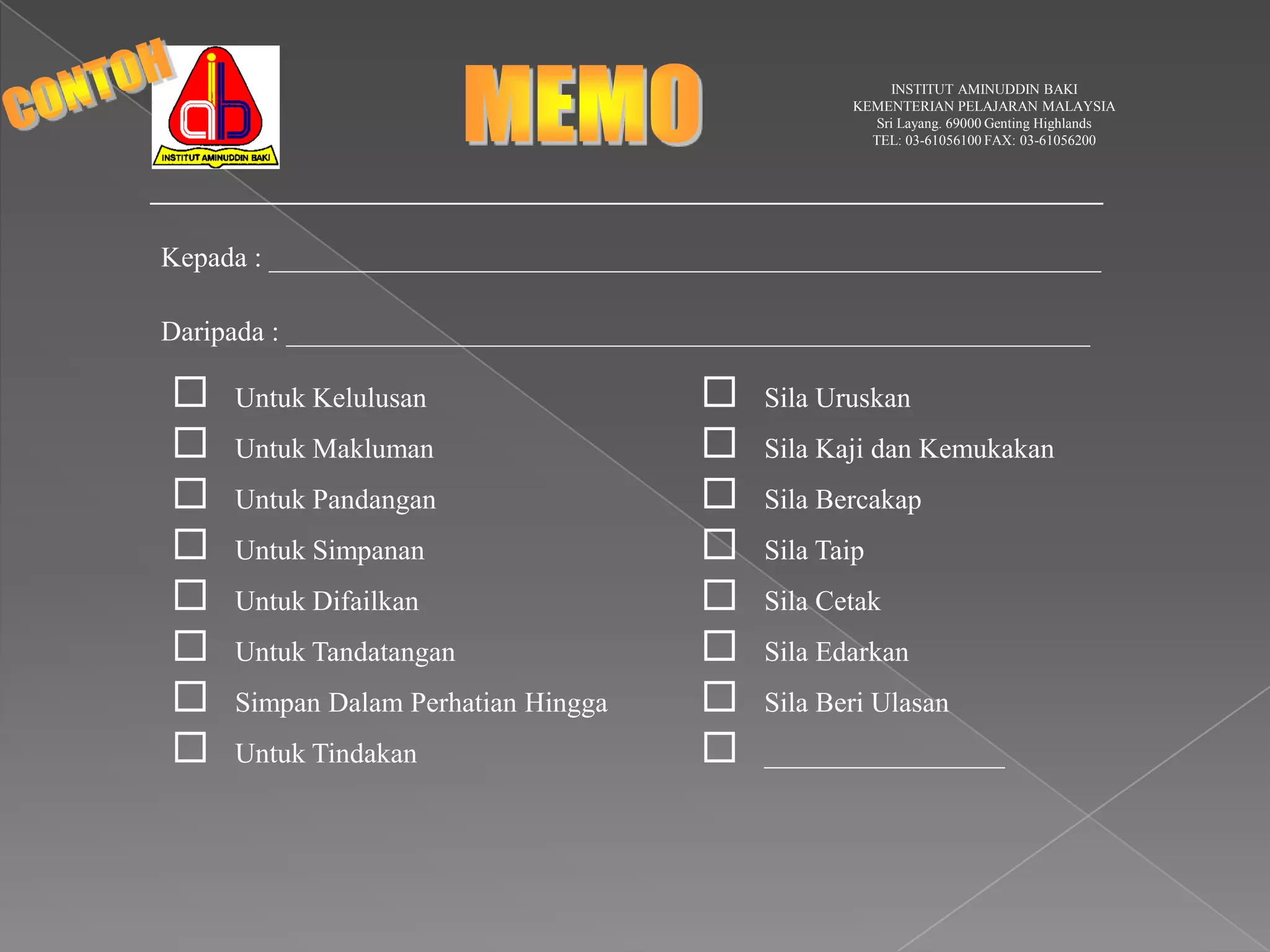 Penulisan Surat Rasmi | PPSX