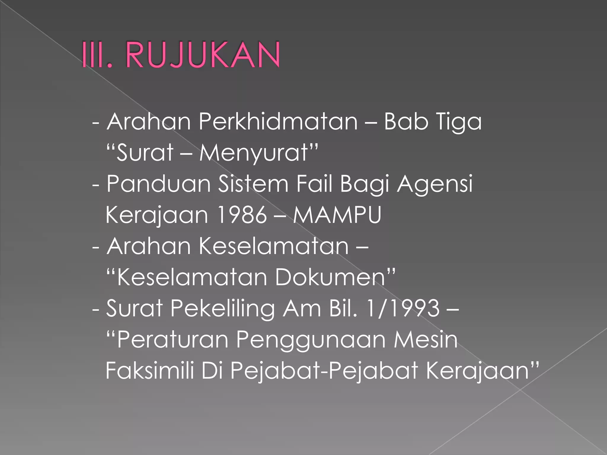 Penulisan Surat Rasmi | PPSX