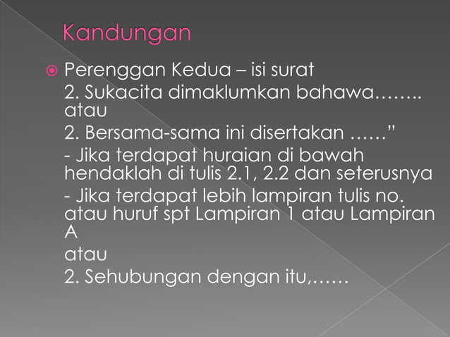 Penulisan Surat Rasmi | PPSX