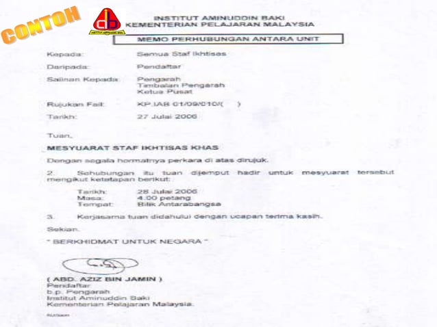 Penulisan Surat Rasmi | PPSX